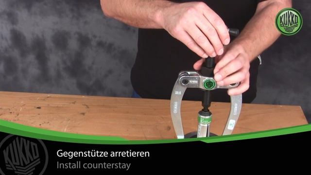 KUKKO Guide — Применение внутренних съемников, контропор и обратных молотков