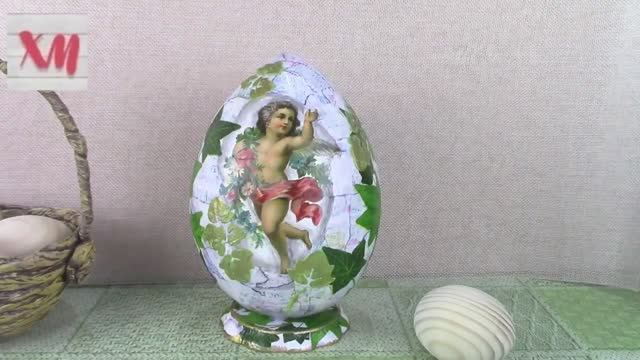 Делаем БОЛЬШОЕ яйцо из пеноплекса. ХоббиМаркет