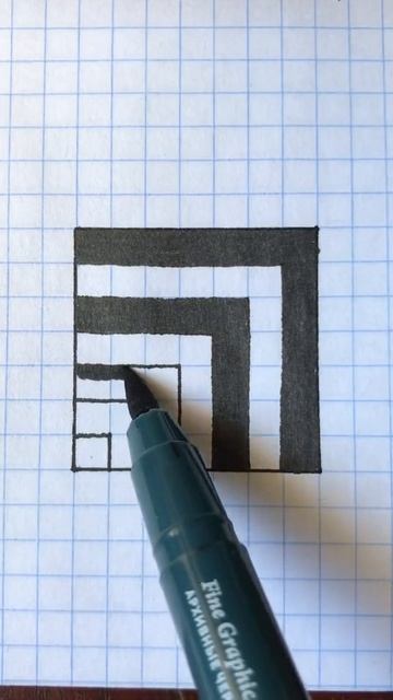 Рисуем иллюзию на бумаге ВМЕСТЕ