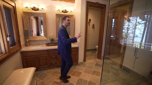 Touring a $44,000,000 Lake Tahoe WATERFRONT Mansion