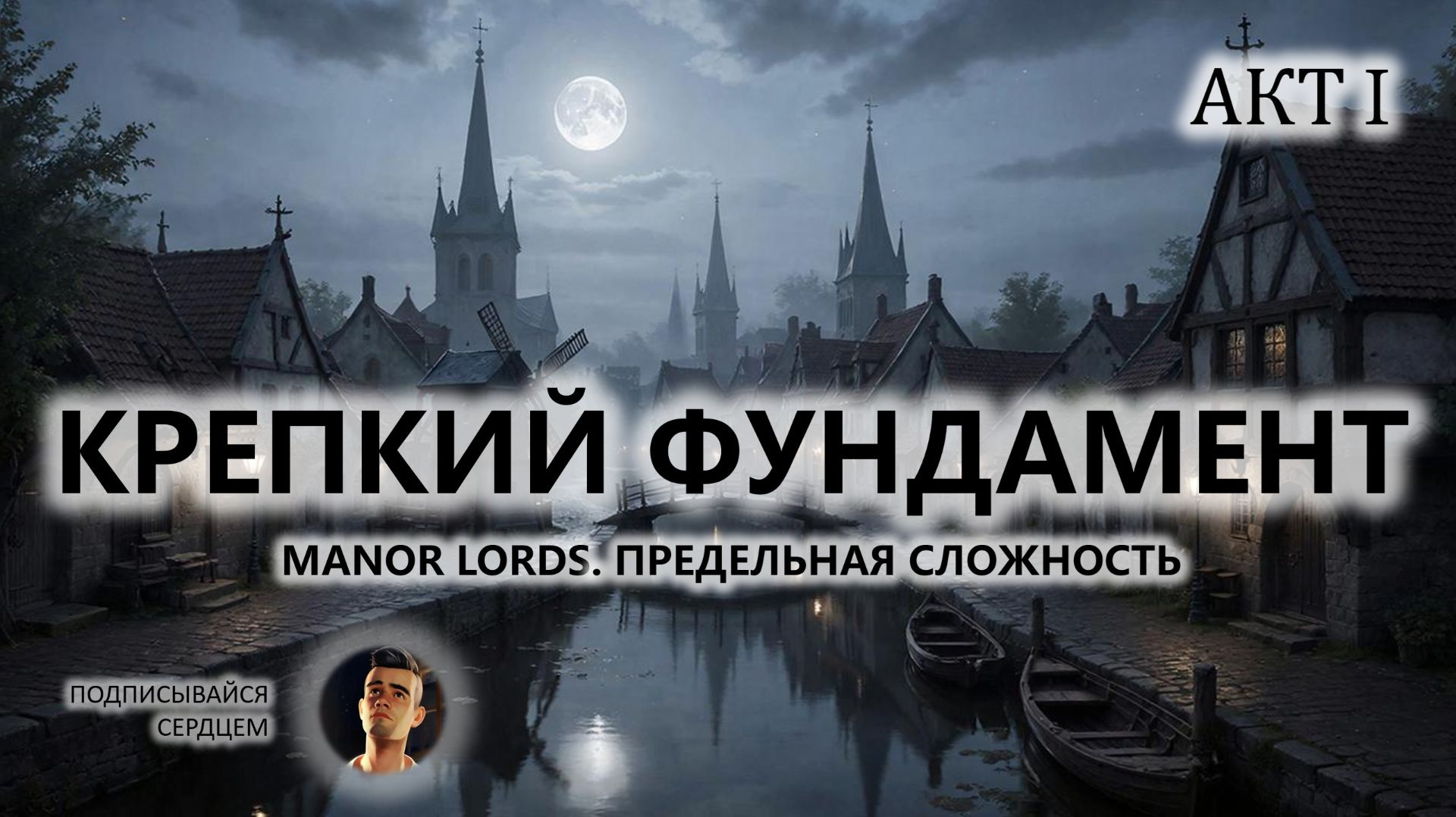 ⚔️КРЕПКИЙ ФУНДАМЕНТ I №1 I Manor Lords. ПРЕДЕЛЬНАЯ СЛОЖНОСТЬ