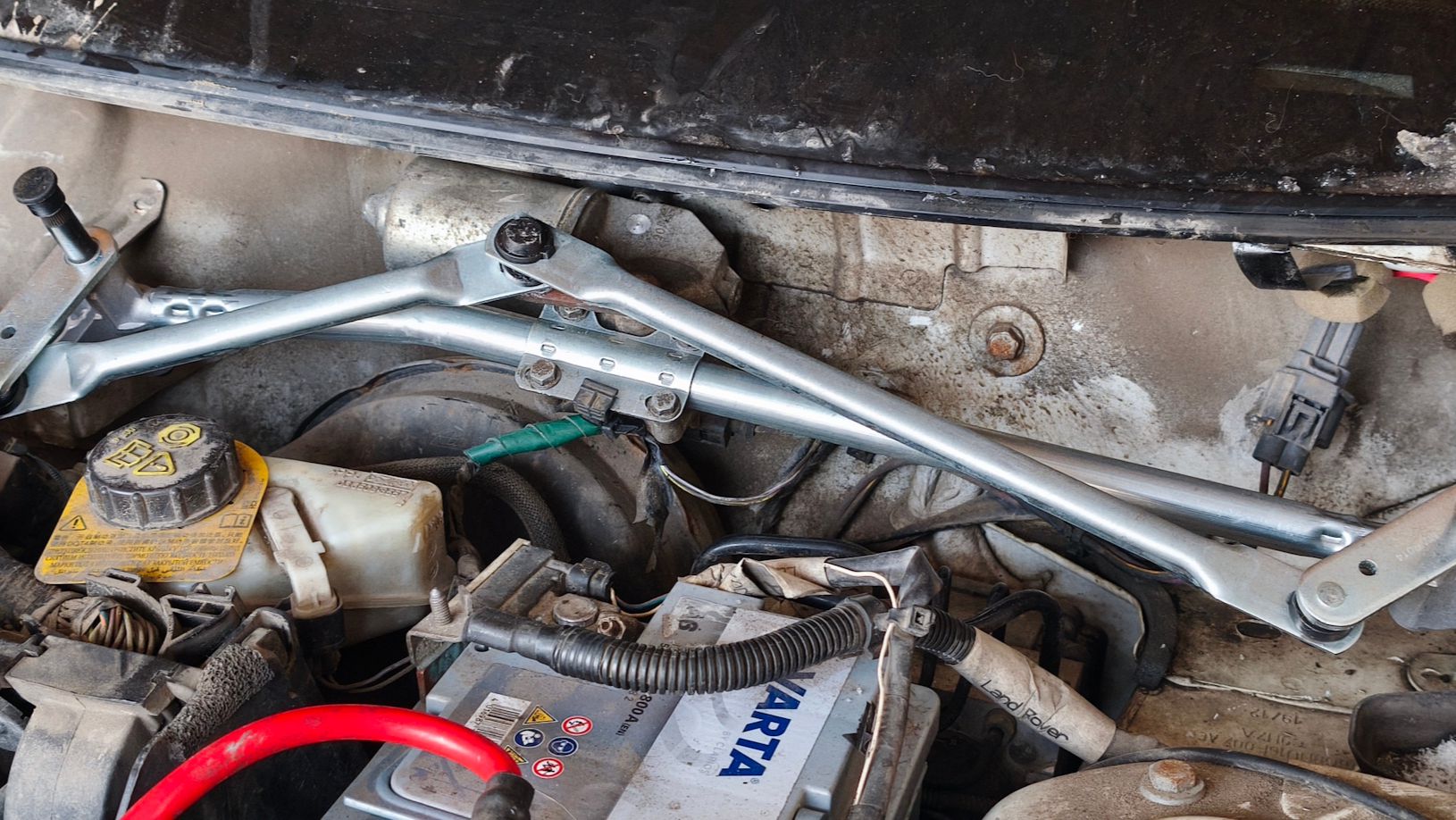 Самоделкин. Замена трапеции стеклоочистителя на Land Rover Freelander 2