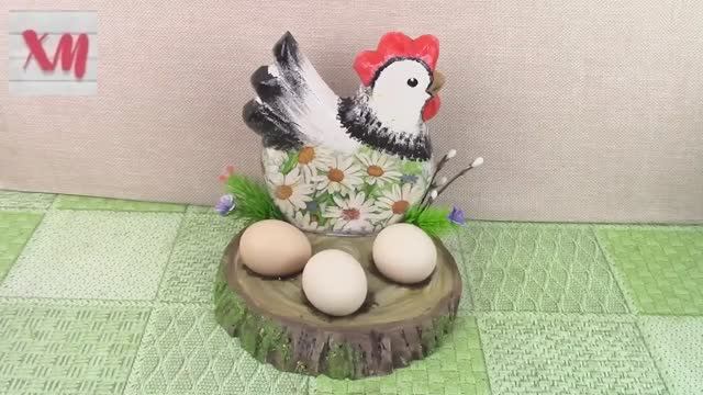 Подставку для яиц делаем с нуля. ХоббиМаркет