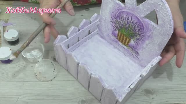 Органайзер, кашпо, ящик... 3 в 1. Своими руками. ХоббиМаркет