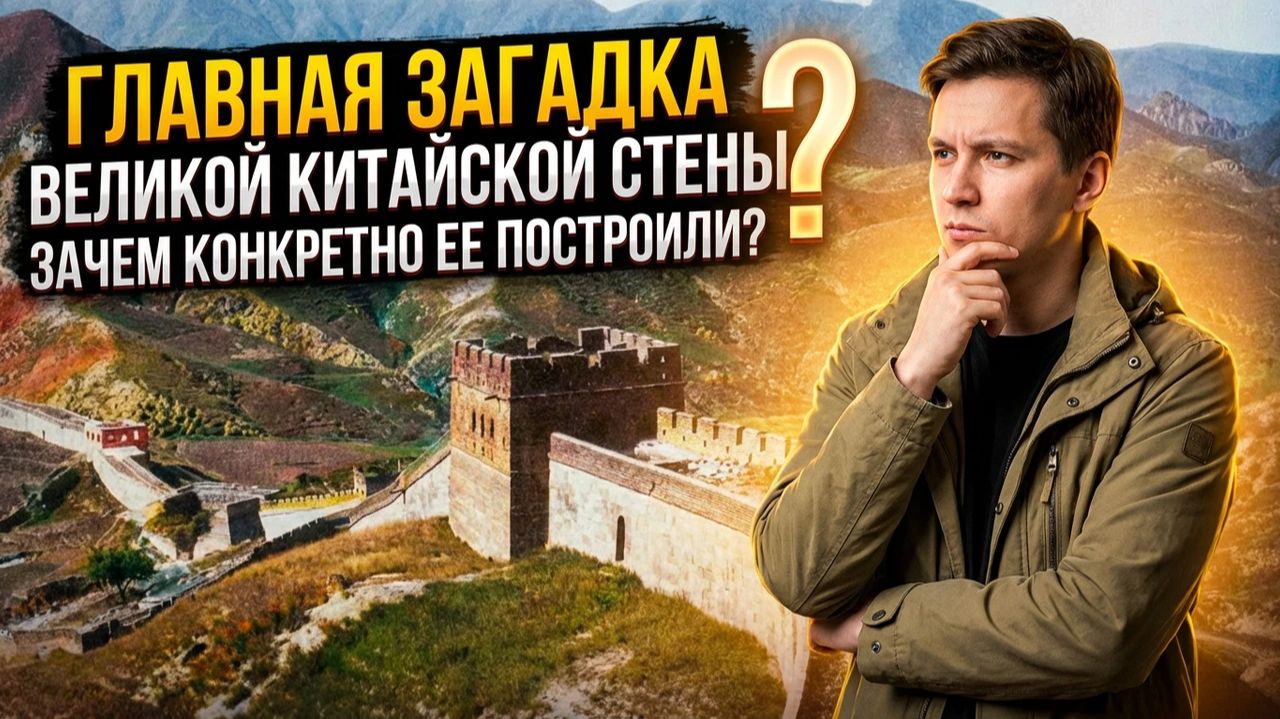 Главная загадка Великой Китайской стены – зачем конкретно ее построили?