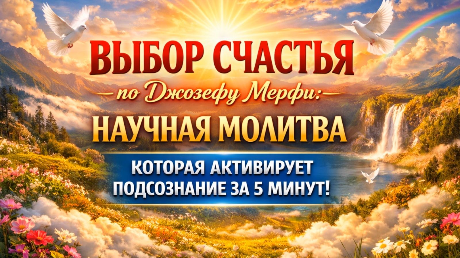 Выбор счастья по Джозефу Мерфи | Научная молитва, которая активирует подсознание за 5 минут