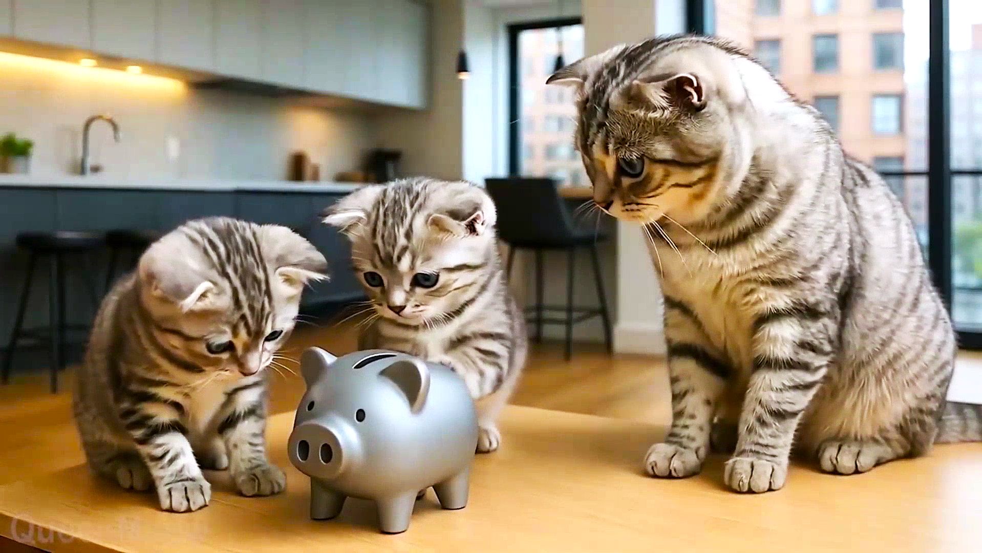 Детский часовой сборник ''Из жизни котиков №1'' (FHD)