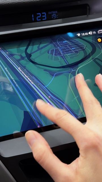 Hyundai Elantra V установка андроид-магнитолы