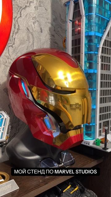 My Marvel Studios collection corner ❤️🔥 #marvelstudios #ironman #captainamerica #thor #spider-man