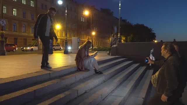 Бекстейдж со съёмок