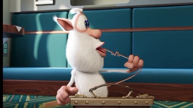 Буба в поезде!