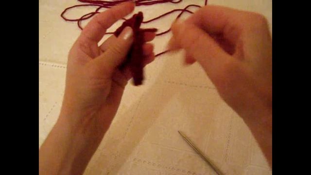 Как заправить концы ниток в связанном изделии