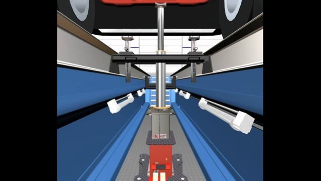 Pitlift напольный ямный домкрат с опорными мостами