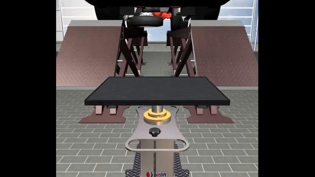 Pitlift напольный домкрат