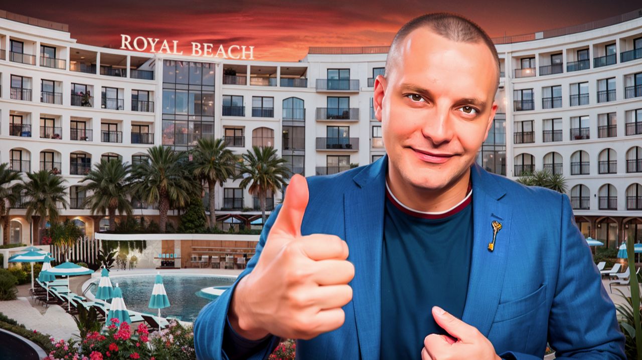 Royal Beach: Рождение нового курорта на первой линии | Эксклюзивный показ стройки