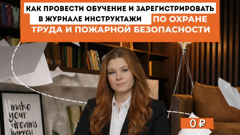 Тема 2. Проведение обучения и инструктажей по охране труда и пожарной безопасности