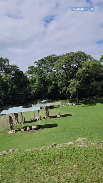 Древние руины майя в Гондурасе