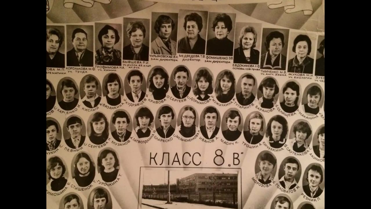 Встреча одноклассников через 35 лет. Люберцы. Школа 42. 2017 г.