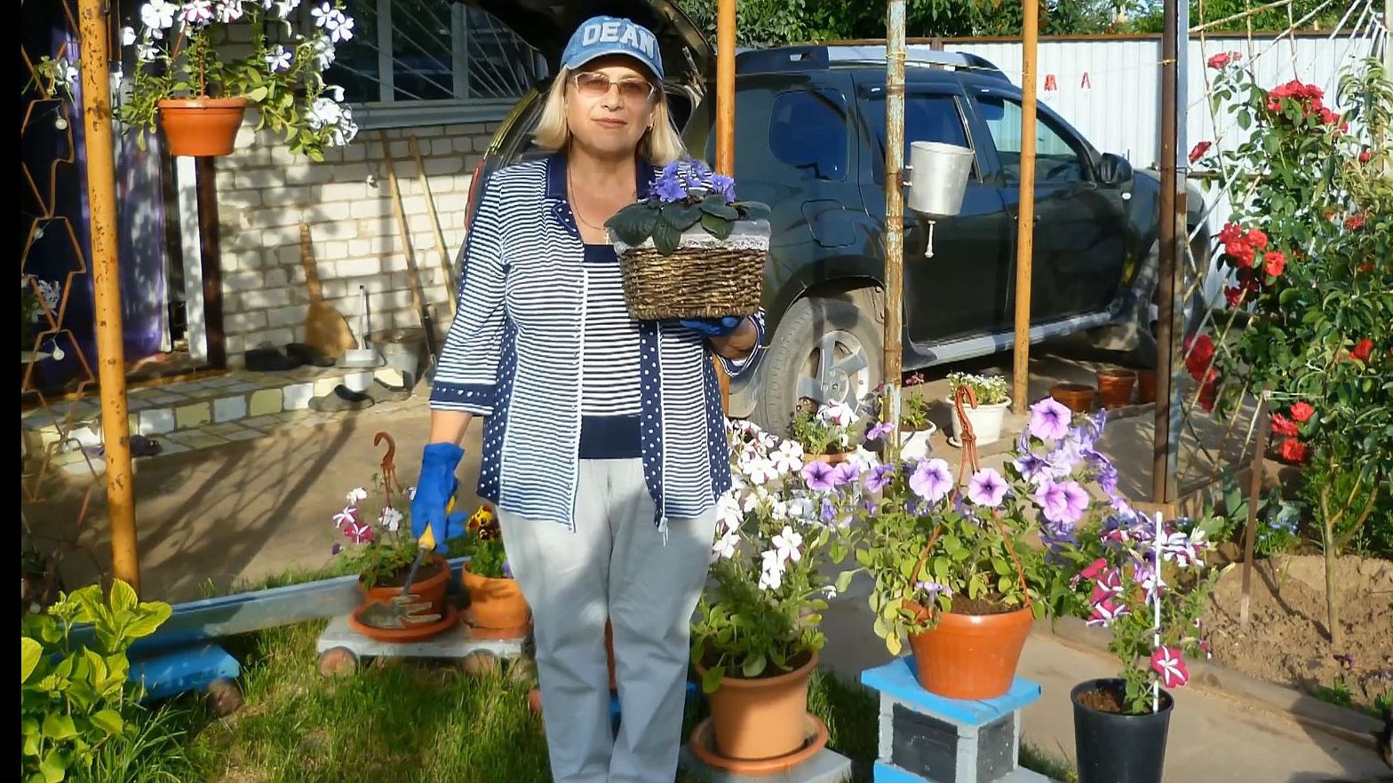 Зонирование и декорирование дачного участка (4К)