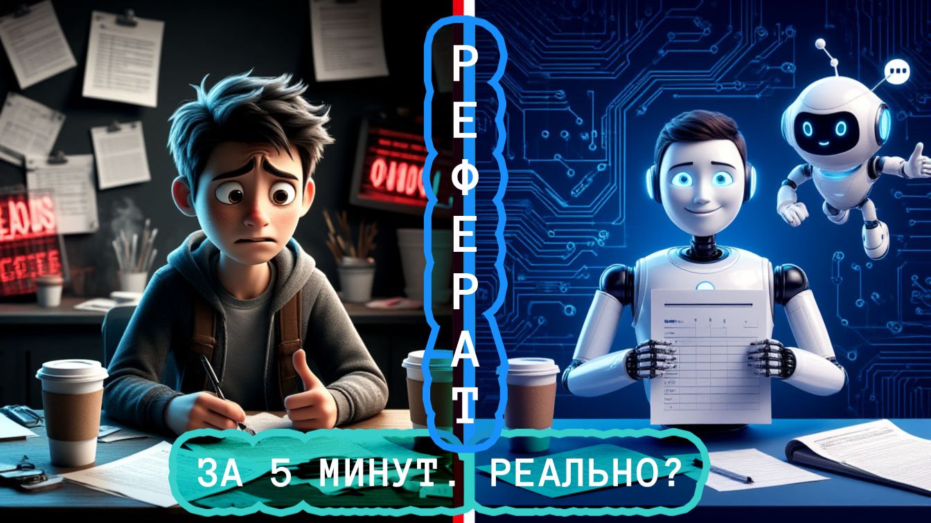 Реферат за 5 минут? Легко! Как AI.WorkProekt создает идеальную работу и как ее сдать на отлично