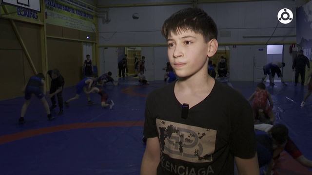Спортивная Ингушетия. Тренировка по вольной борьбе в ФОКе г. Карабулак