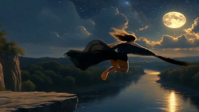 Песня "Костер на берегу". (другое название "Ты ведьма?!!")