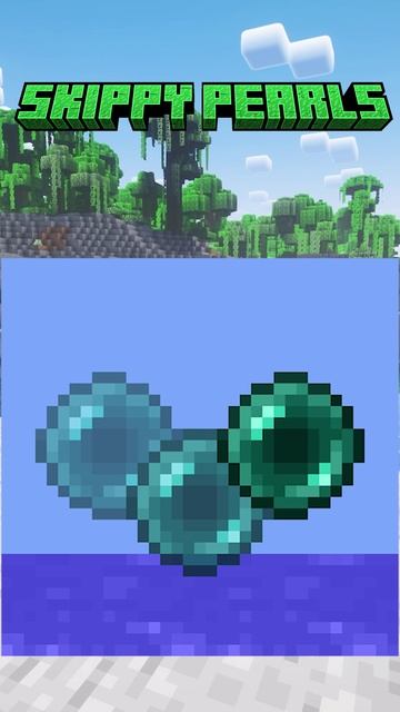 Обзор мода Skippy Pearls на майнкрафт #майнкрафт #модынамайнкрафт #minecraft #моды #shorts