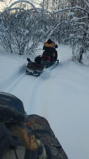 Снегоходные Покатушки. 2 серия