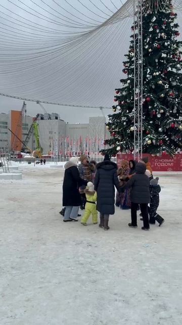 💃 "ПОЛЯНЕ" В ХОДЫНСКОМ ПОЛЕ — ЗИМА, МУЗЫКА, СВЕТ!