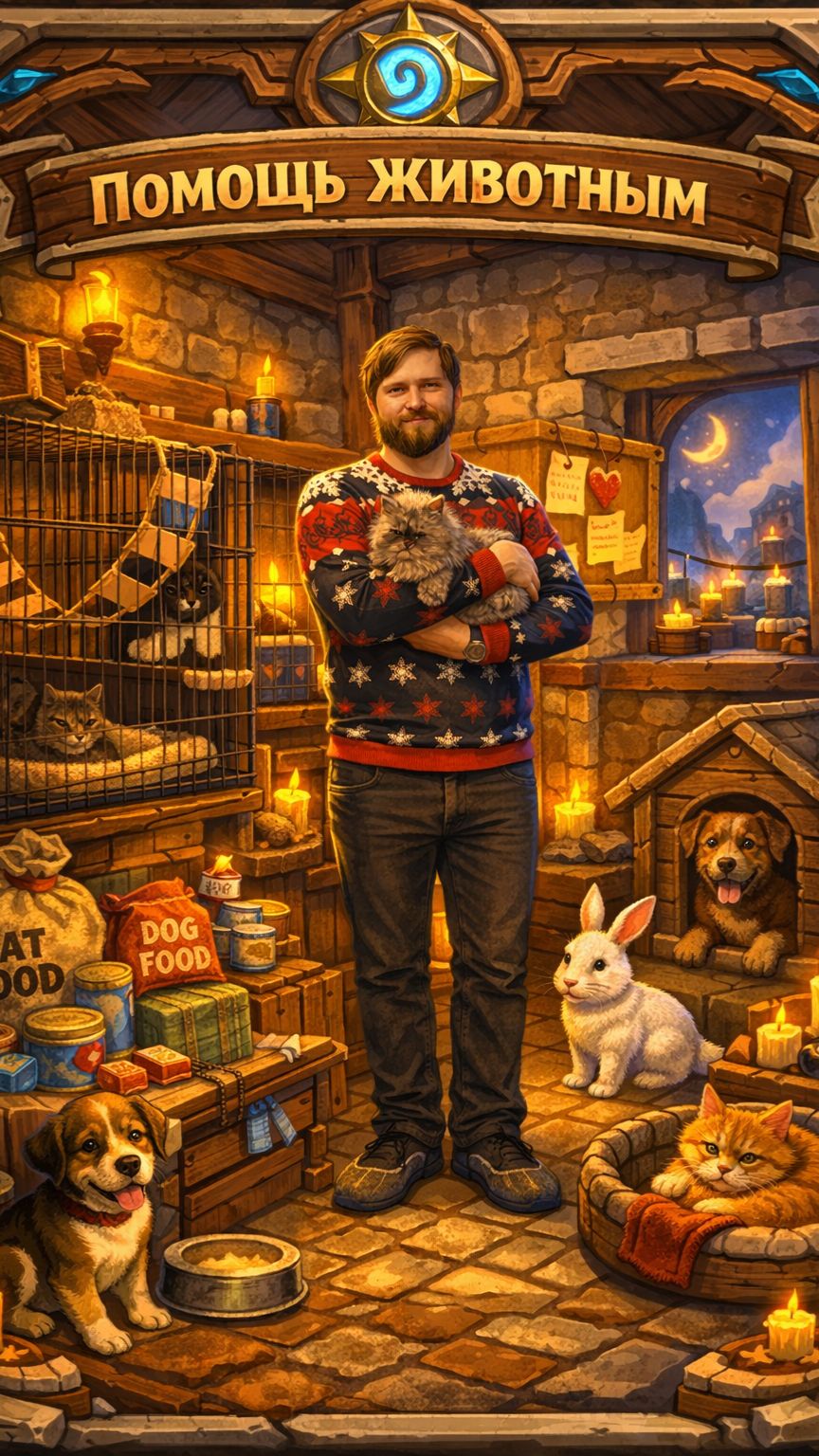 Приют для животных.-190