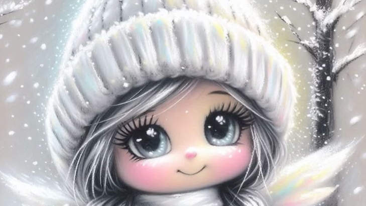 Морозный февраль мы не ждали. Красивая музыкальная открытка.