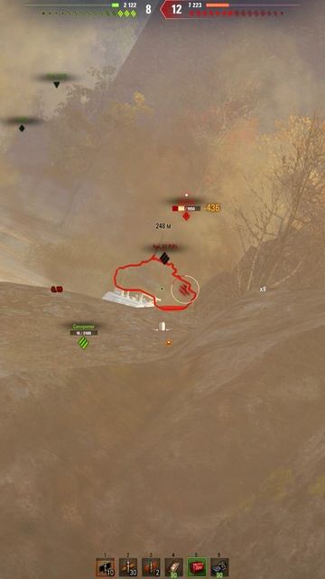 Black Rock - 9 Фрагов 12.1K Урона • #wot #BlackRock #миртанков