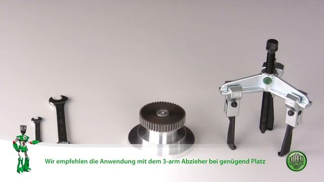 KUKKO K-2030-10-S — Набор универсальных съемников с тонкими захватами