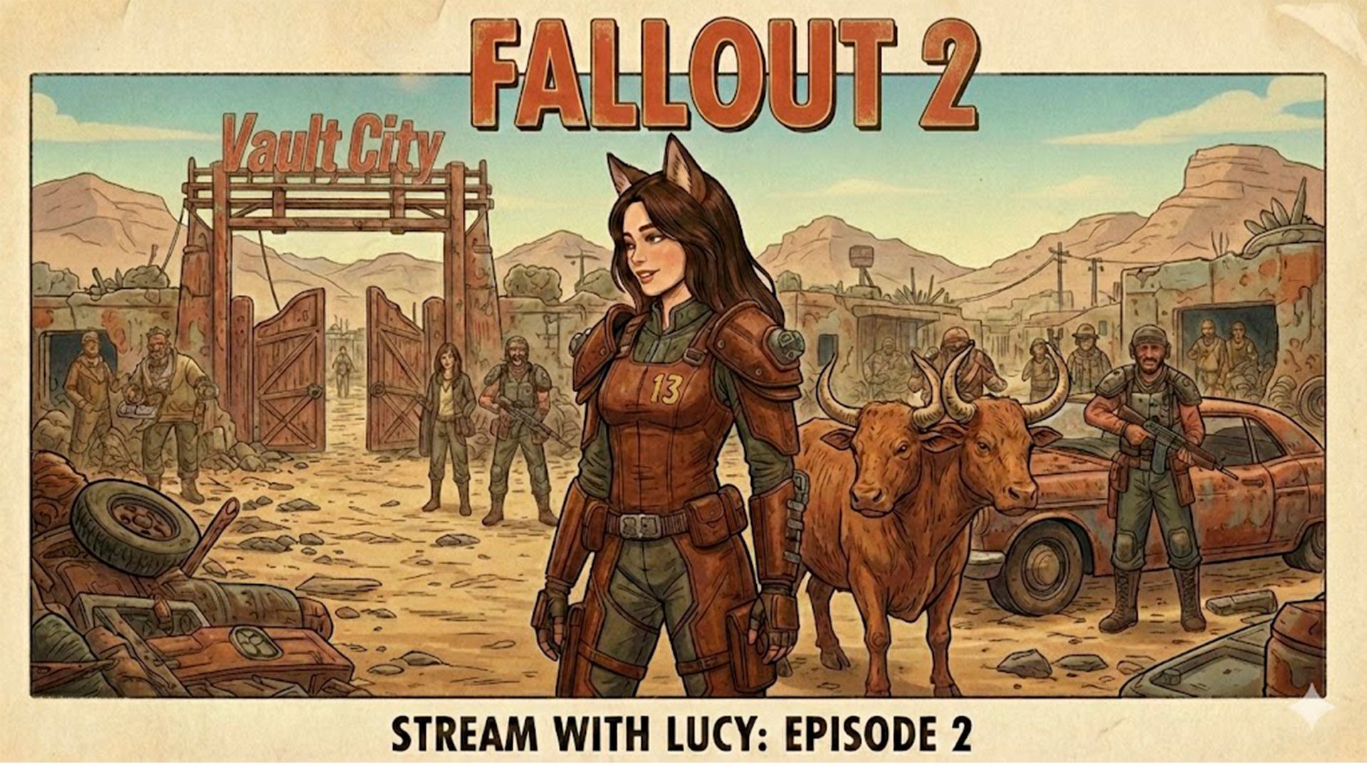 Fallout 2 | Люси - "Сквозь время - часть вторая"