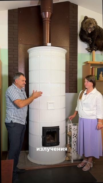 Изразцовая печь или камин