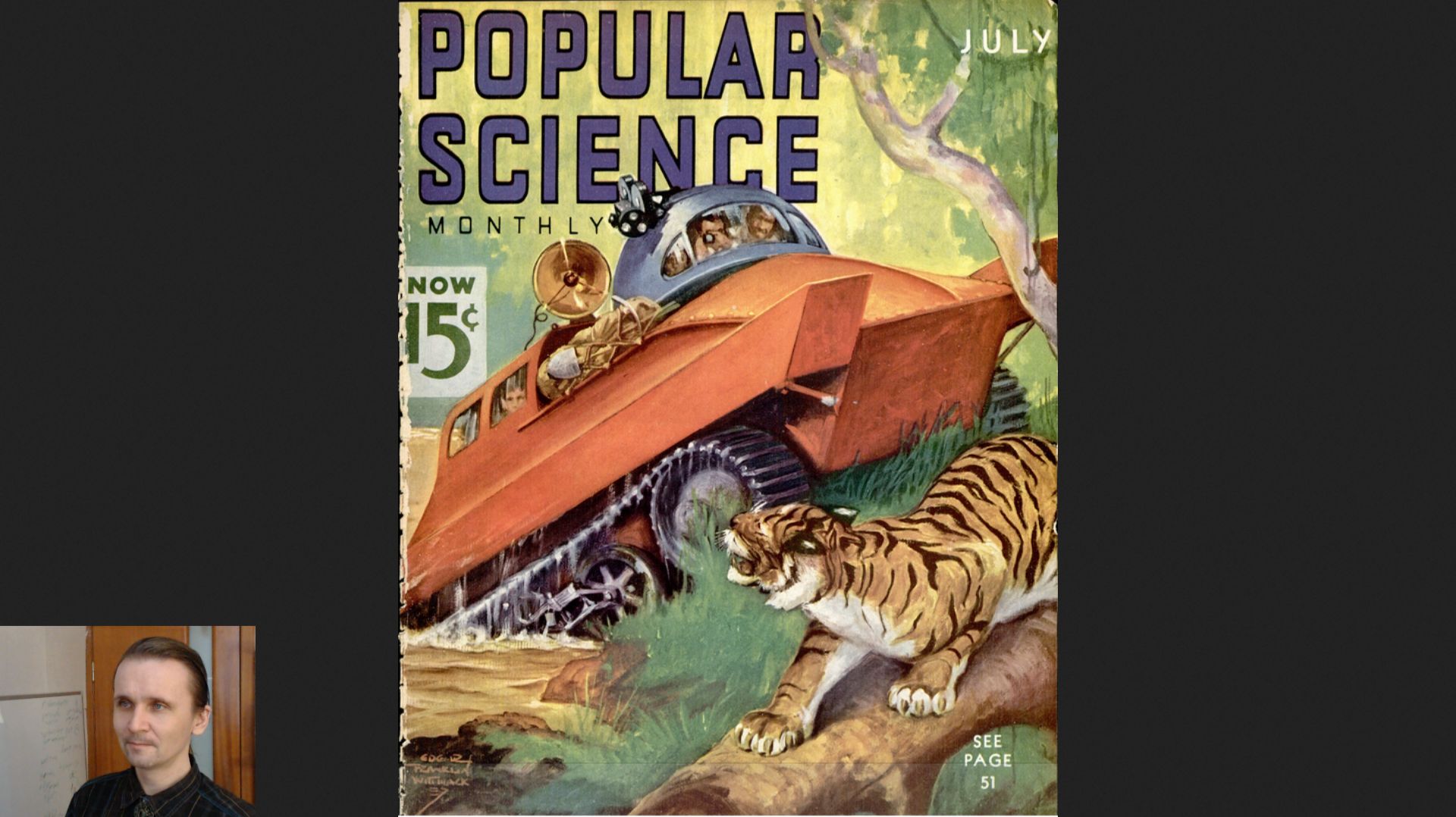 Листая старые журналы. Популярная Наука Июль 1937