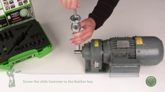 KUKKO 223-K — Набор экстракторов для шпонок и штифтов