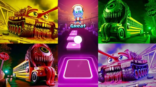 ШКОЛЬНЫЙ АВТОБУС ЗАЖИГАЕТ! 🎶 МУЛЬТИКИ под HOT‑ТРЕК «COFFIN DANCE»! 💥 Весело, ярко, задорно!