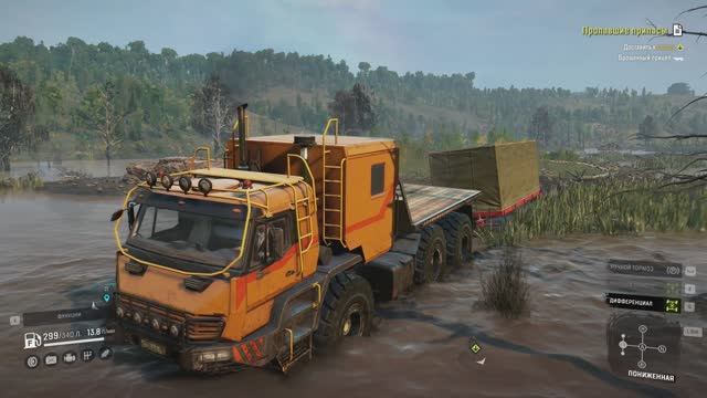 SnowRunner __  ПАШНИ_Пропавшие припасы