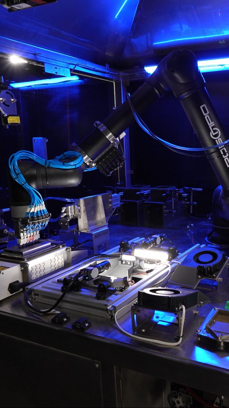 Комплекс автоматизированного лужения, созданный на базе интеграции систем EMS Robot и EMS Vision ⚙️