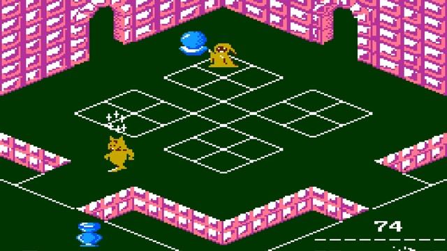 Knight Lore: Majō no Ōkami Otoko (1986) [Famicom Disk System]