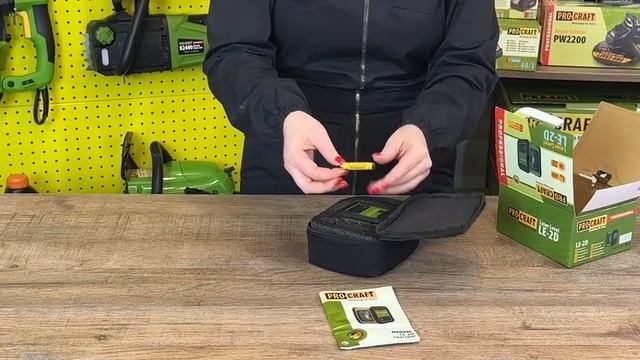 Лазерный уровень PROCRAFT Green Line LE-3D LE3D