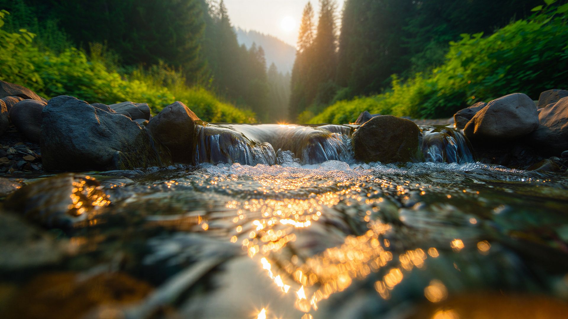 ✧ Звуки лесного ручья  для сна и расслабления | Ambient-музыка 3 часа