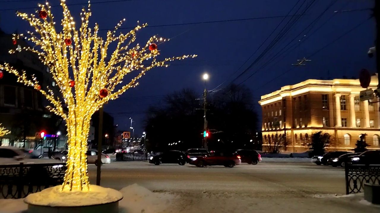 Прогулка вечером 4 февраля