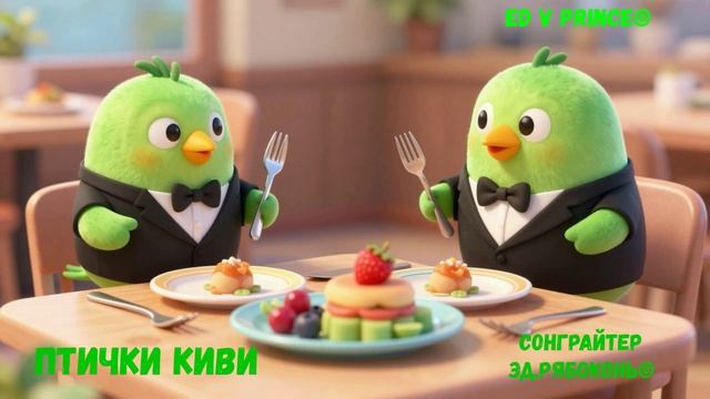 "Птички Киви" детская весёлая песенка