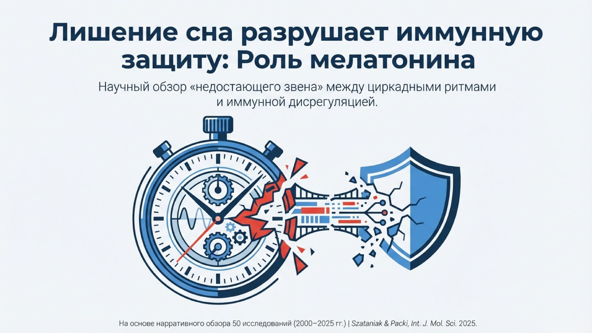 Лишение сна разрушает иммунную защиту: роль мелатонина