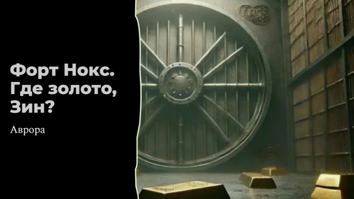 Форт Нокс Где деньги  Зин