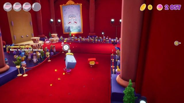 Под руководством режиссёра.  Игра "Губка Боб Квадратные Штаны The Cosmic Shake" (PS5). Часть 2.