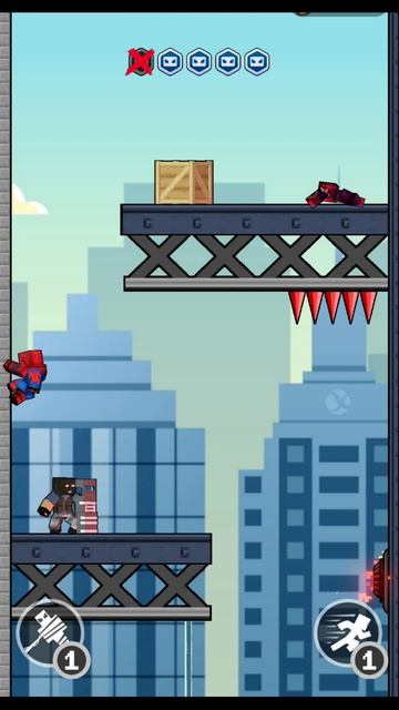 Человек паук из Майнкрафта