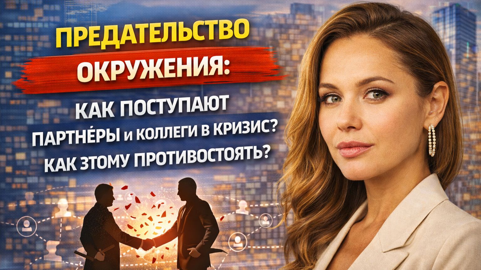 Предательство окружения: как поступают партнёры и коллеги в кризис? как этому противостоять?